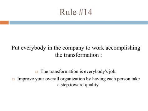 Demings 14 Points On Total Quality Management Tqm W Edwards Deming Pptx