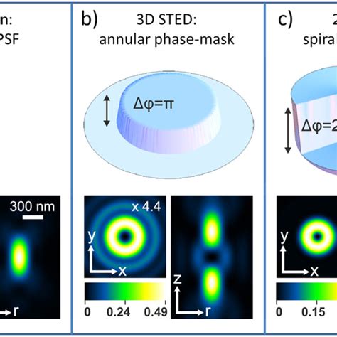 Typical Setups For Sted Microscopy Left And Sted Lithography Right Download Scientific
