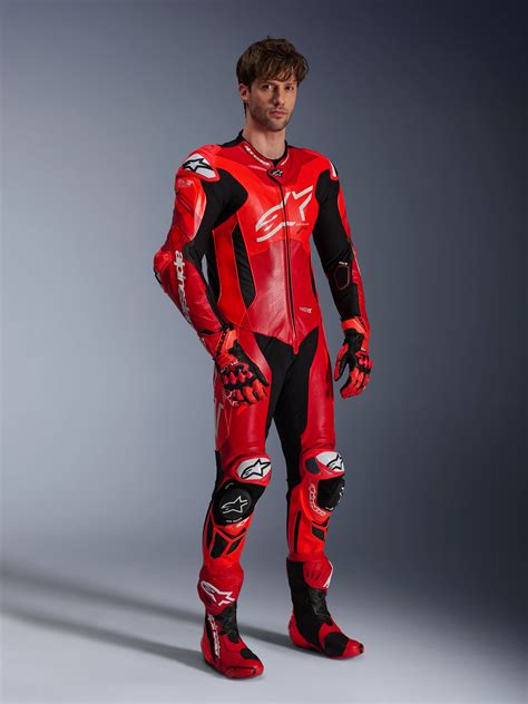 Gp Plus V4 Sprint Red Motorcycle Suit Alpinestars®