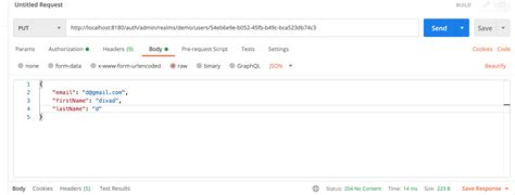 Java Keycloak Put Request Returns 401 Unauthorized Stack Overflow