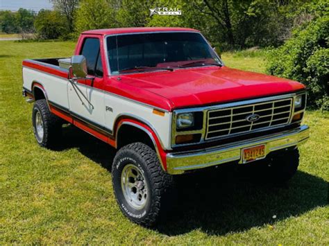 1984 Ford F 250 Wheel Offset Aggressive 1 Outside Fender Suspension