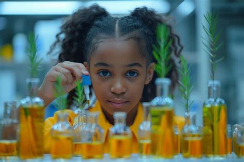 10000 Girl Conducting Experiment Pictures