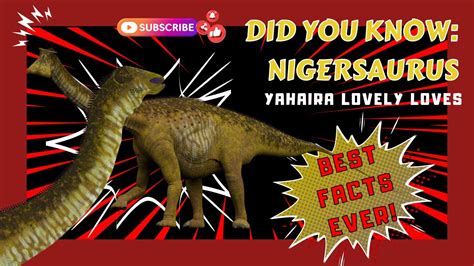 Did You Know Nigersaurus Uncovered The Grass Grazing Dinosaur Of The Cretaceous Period Did You Know Nigersaurus Uncovered The Grass Grazing Dinosaur Of The Cretaceous Period