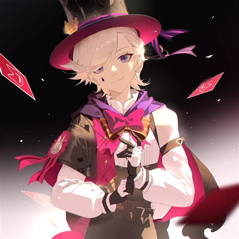 Lyney Genshin Impact Image By Lplpsg Zerochan Anime