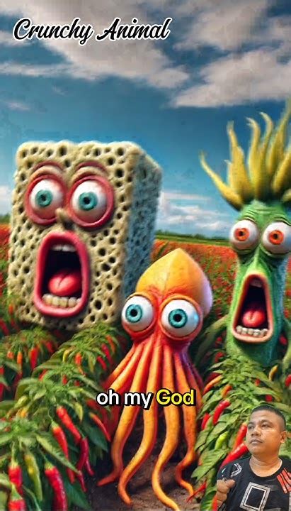 Spongebob Vs Spicy Pepper Who Wins The Heat Challenge Shorts