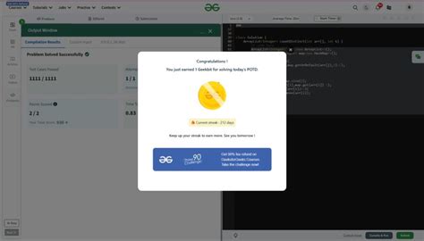 Day43 Geekstreak2024 Gfg160 Geeksforgeeks Geekstreak2024 Gfg160 Gfg Bidyanand Mishra