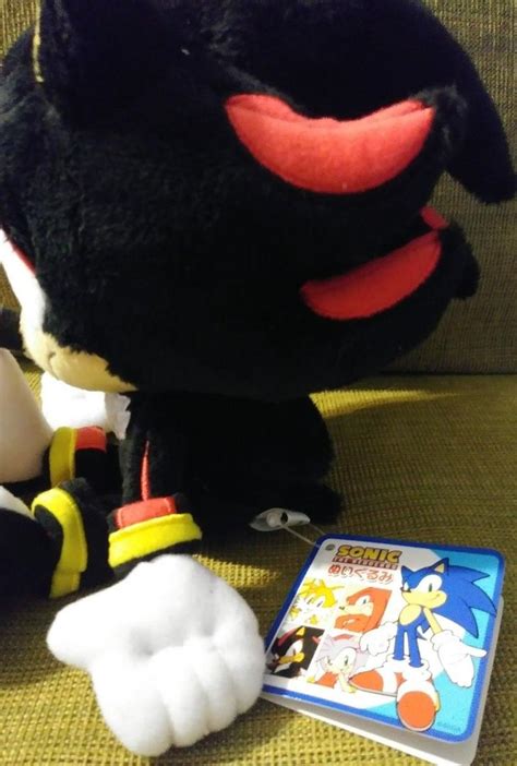 Sanei Sonic The Hedgehog Shadow The Hedgehog Plush Nwt 1933836270
