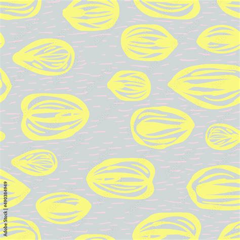 Line Drawn Vaginas Of Different Shapes Female Genitals In A Beautiful Seamless Pattern