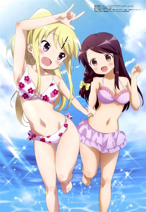 ハロー きんいろモザイク きんいろモザイク九条カレン 松原穂乃花 壁紙 tsundora