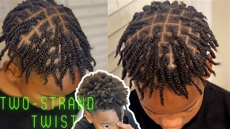 How To Doubletwo Strand🧬twist🧬short Men Hair🔥stretched🔥using Hair Foam Youtube