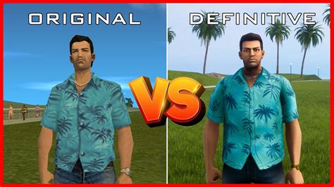 Grand Theft Auto Vice City Remaster Vs Original Graphics 41 Off