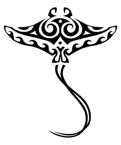 Tatuajes De Mantarraya Tribal