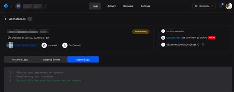 deploy an avail node in minutes using spheron compute
