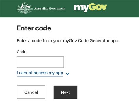 Mygov Login