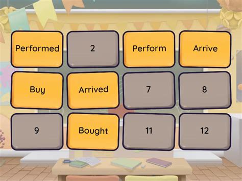 Homework Matching Pairs