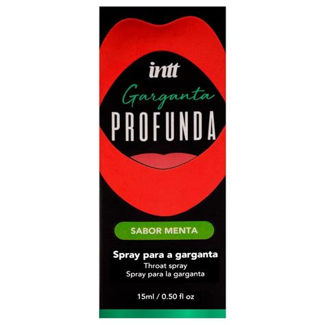 Garganta Profunda Spray Aromático 15ml Intt Gall