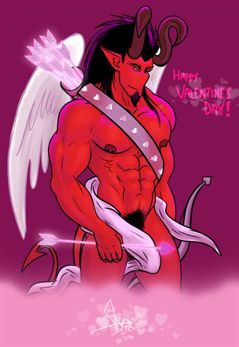 Rule 34 Arrow Bgn Bow Weapon Cosplay Cupid Devil Hearts Jockstrap