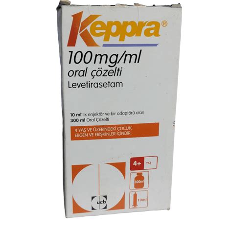 Keppra Levetiracetam 100mgml 300ml Oral Solution Vastovers Retail Store For Drugs And Allied