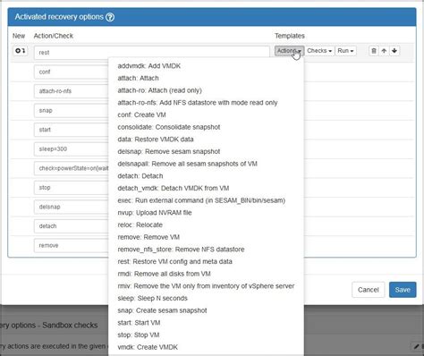 Source VMware Sandbox Restore SEPsesam