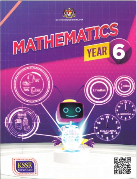 Textbook Mathematics Year 6 Dlp Isbn 9789834933289 Caie New