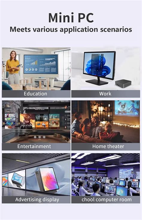 Intel N100 Mini Pc Full Function Type C Mini Pc Manufacturer Mini Pc