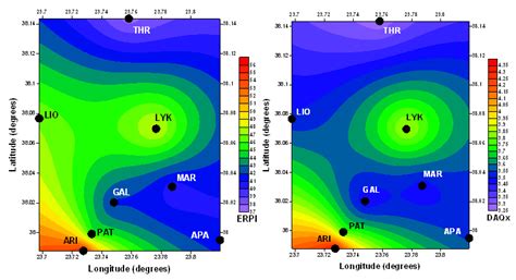 Air Quality And Bioclimatic Conditions Within The Greater Athens Area Greece Development And