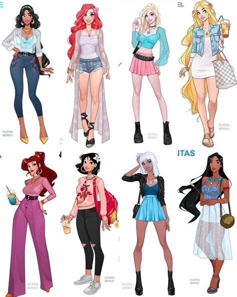 Pin By Humyra Azad Shuveccha On Modern Modern Disney Characters
