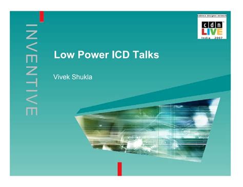 Lowpower Consumption And Details Of Dfferent Power Pdf Ppt