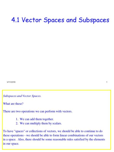 vector subspaces download free pdf vector space linear subspace