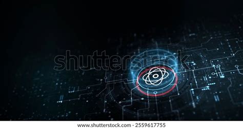 Quantum Computing Concept Revolutionizing Information Processing Stock Illustration 2559617755