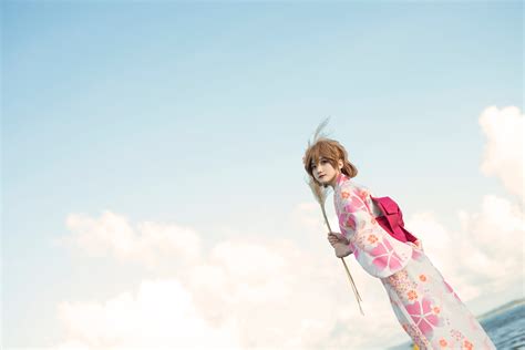 【名侦探柯南】灰原哀和服cosplay 次元岛