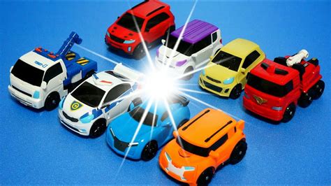 또봇미니 전제품 또봇c D R W X Y Z 제로 변신동영상 Tobot Car Toys Youtube