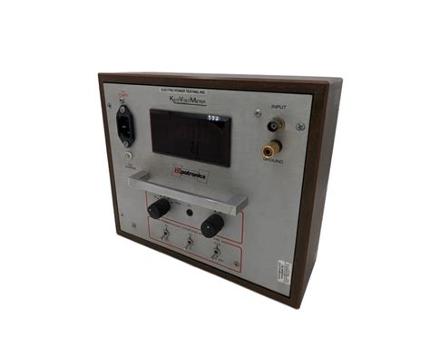 Hipotronics Kvm100 Rpm Test Equipment Solutions Inc