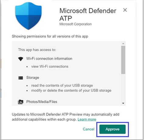 使用 Microsoft Intune 在 Android 上部署 Microsoft Defender For Endpoint Microsoft Defender For