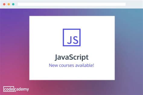 Codecademy On Linkedin Announcing Our New And Improved Free Javascript
