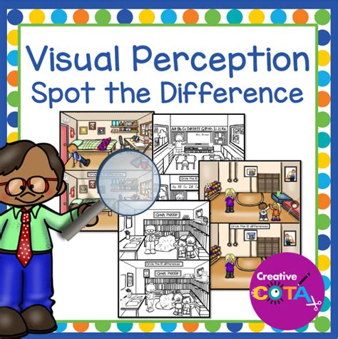 Visual Perception Spot The Difference School Ot Activities Made By Teachers