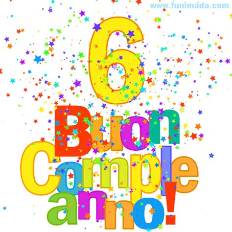 Buon 6 Compleanno  Scarica Da