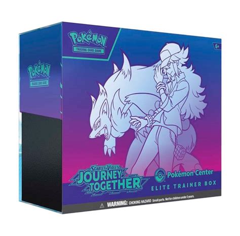 In Stock Pokemon Center Journey Together Sv09 Elite Trainer Box Etb