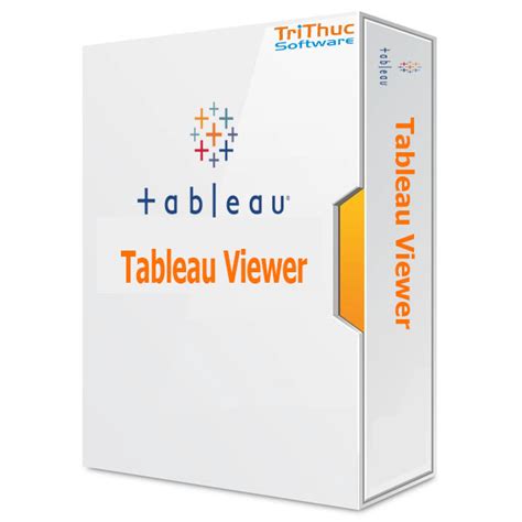 tableau viewer phân phối phần mềm