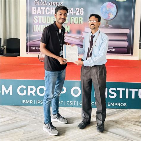 Shubham Aher On Linkedin Dhananjayapte Asmibmr Pgdmabm2024