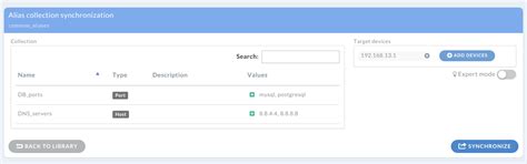 16 Managing Aliases With Dfm — Dynfi® Manager Documentation 2500 Documentation