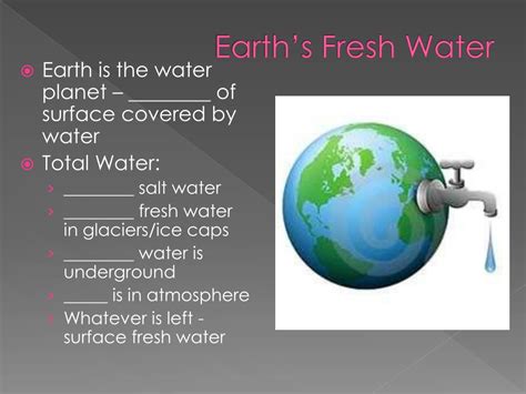 Ppt Fresh Water Powerpoint Presentation Free Download Id1958642