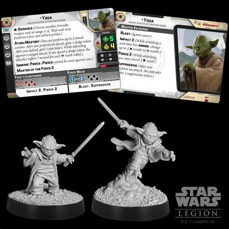 Star Wars Legion Grand Master Yoda Commander Expansion