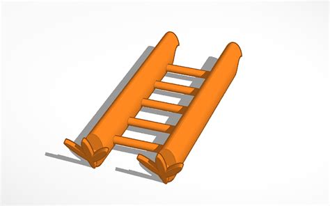 3d Design Bird Cage Ladder Tinkercad