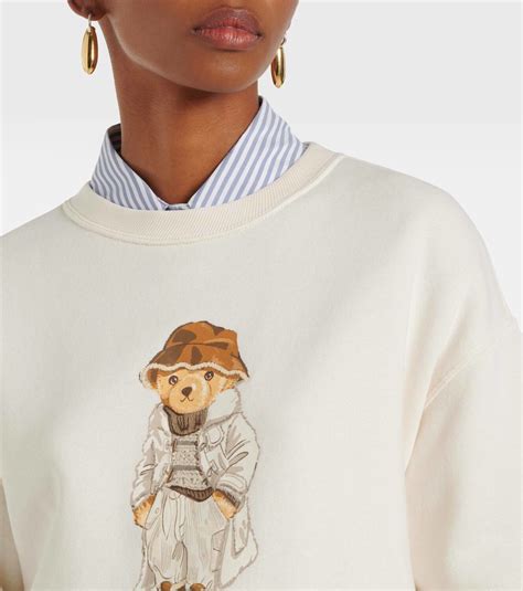 Polo Ralph Lauren Polo Bear Cotton Blend Jersey Sweatshirt Polo Ralph