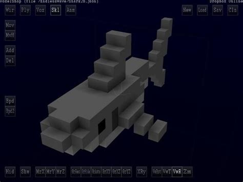 Minecraft Shark Build