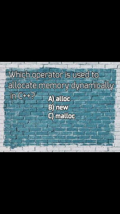 Dynamic Memory Allocation Cppprogramming Cplusplus Softwaredevelopment Code Codingtutorial
