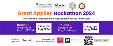 Elevate Your Cybersecurity Career Join The Great Appsec Hackathon 2024