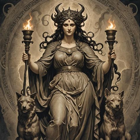Hecate Is A Goddess In Ancient Greek Religion And Mythology Most Often