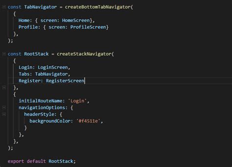 Javascript How To Show Header Title In React Native Using React
